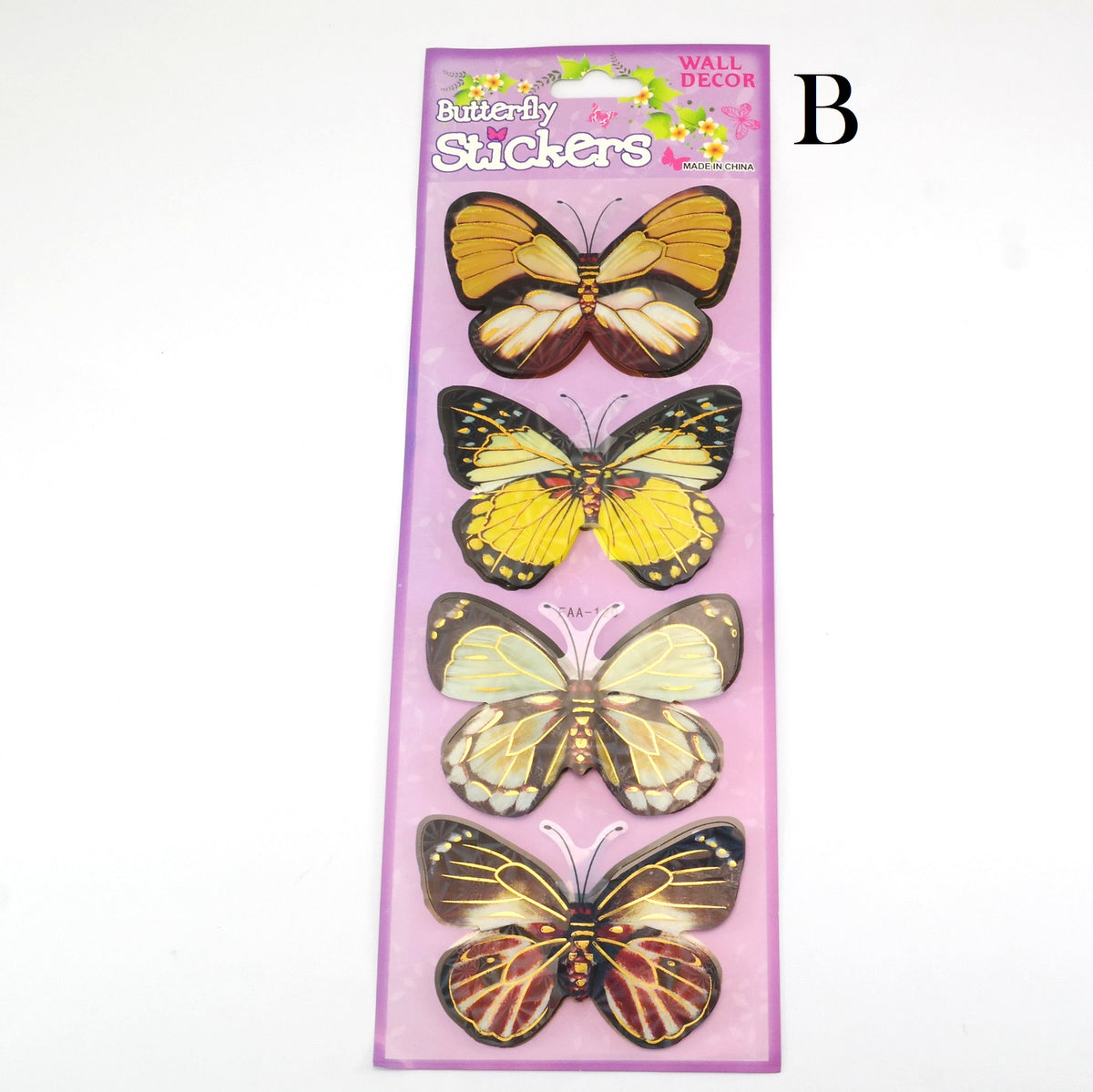 Butterfly Stickers - 3D Big – TheMedleybox