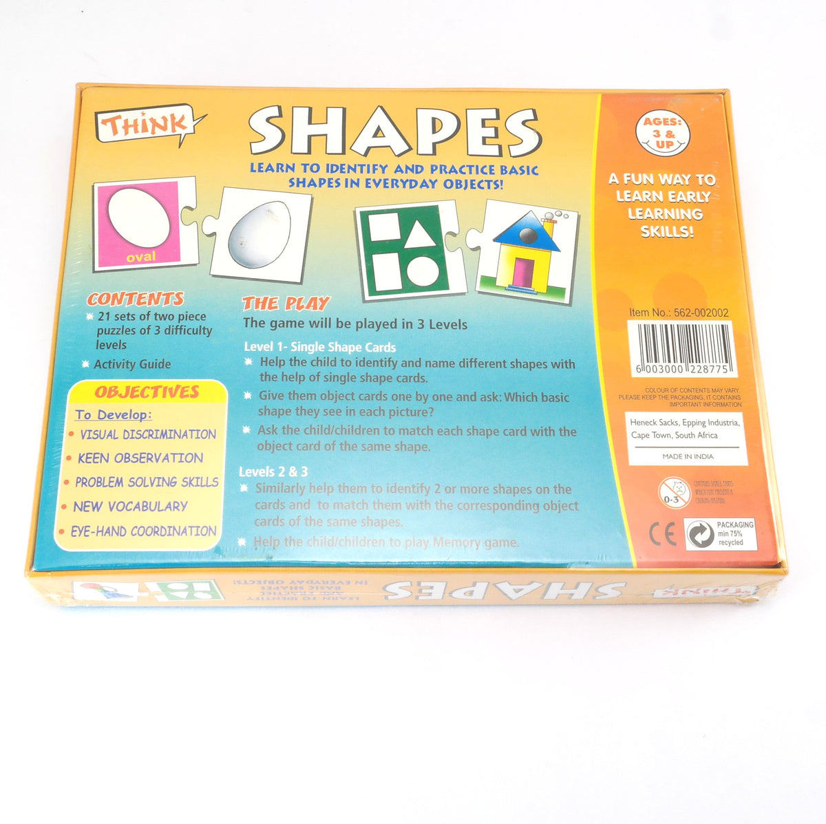 Think - Shapes – TheMedleybox